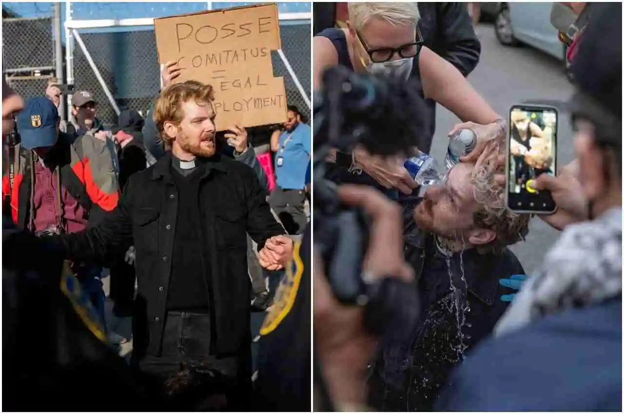 Pastor é atingido na cabeça por bala de pimenta disparada por agente da ...